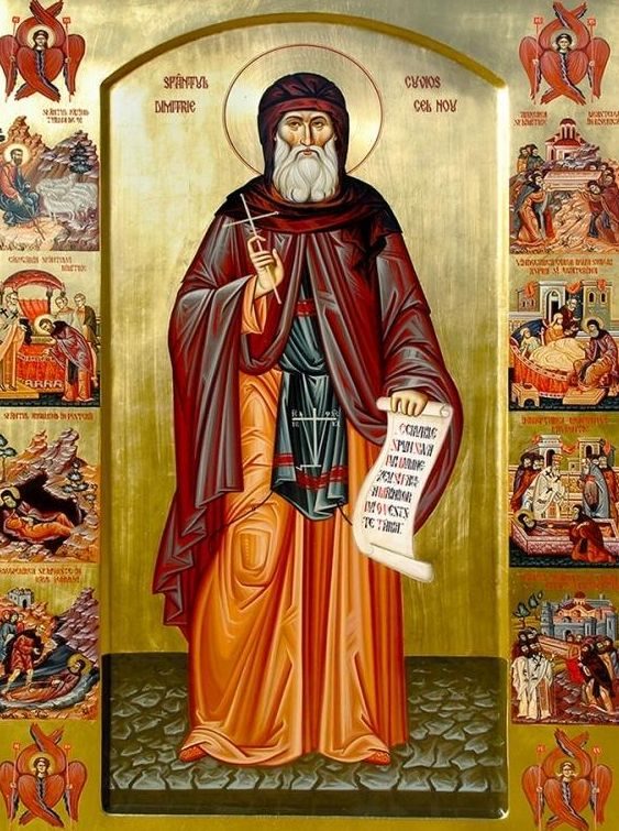 Sfantul Dimitrie, monahul Bucurestilor