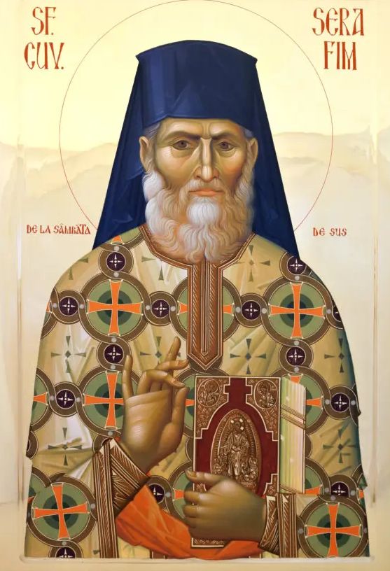 Sfantul Cuvios Serafim cel Rabdator de la Sambata de Sus